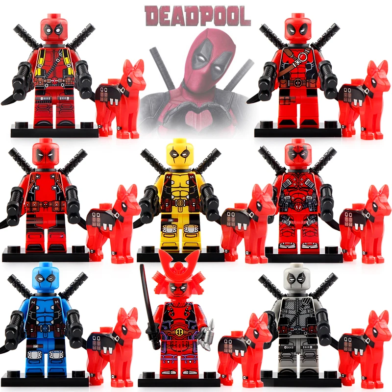 X0302 Wm6050 Kt1030 Super Heroes Dc Movie Dead Gwenpool Action Model ...