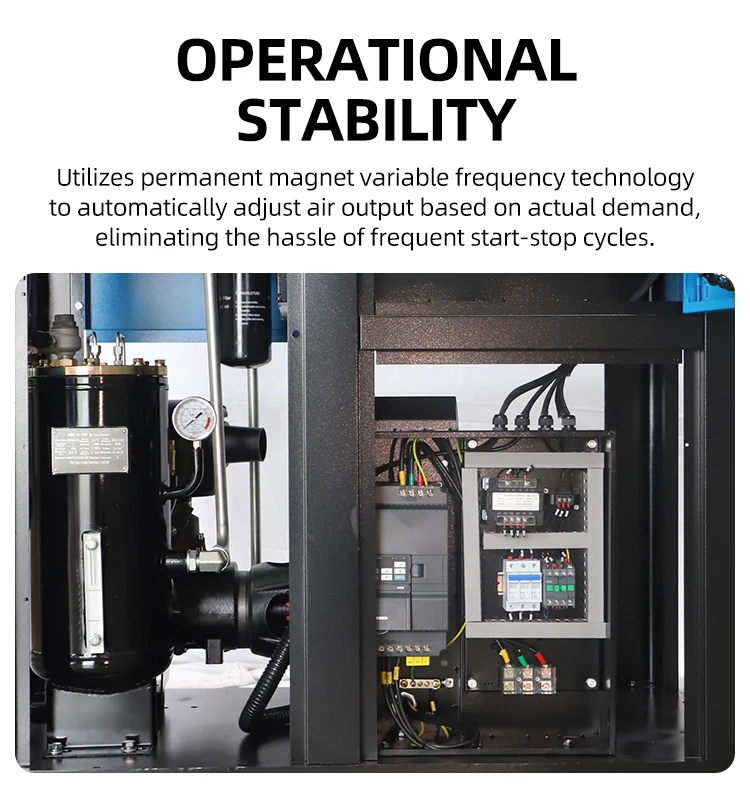 ZAKF 20HP 10bar 380V50HZ3phase 4in1 Screw air Compressor for CNC Plasma ...