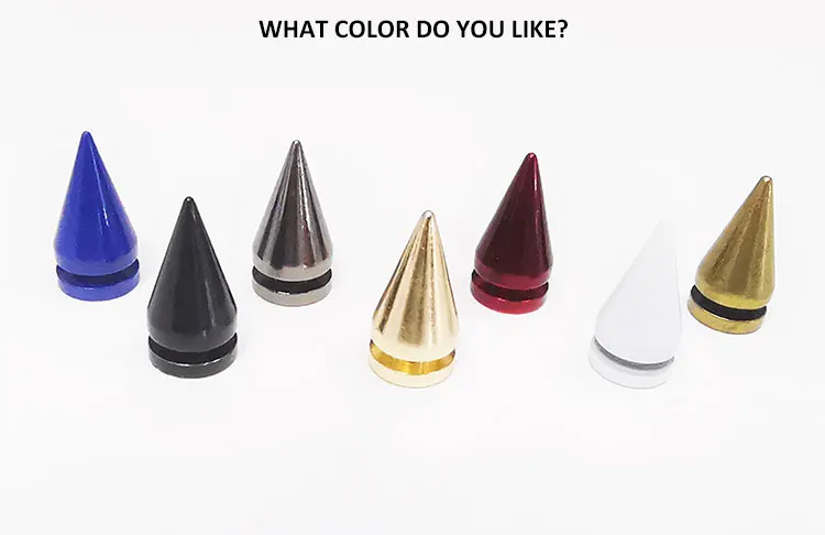 DIY Punk Spikes - Customizable Metal Studs & Rivets
