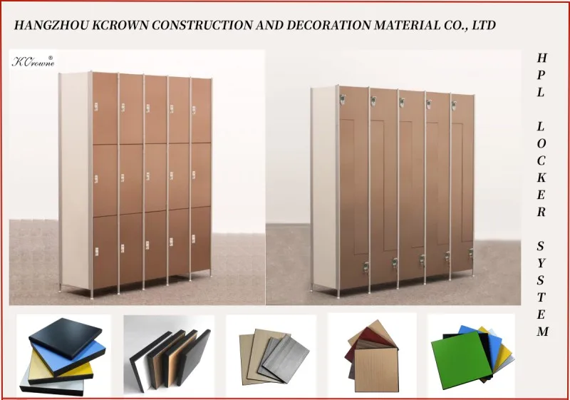 HPL Compact Phenlic Laminate Lockers Hpl Locker Cabinet Super Market ...