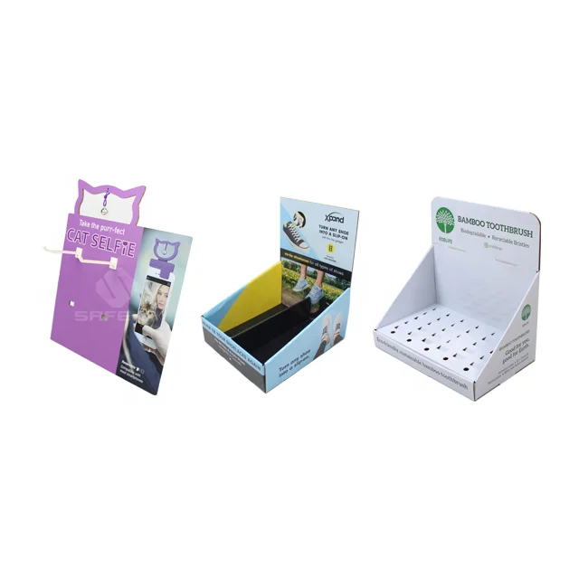 Custom Cardboard Point of Sale Display Boxes for Retail