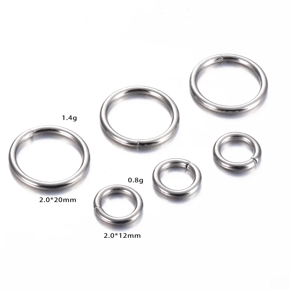 Customized Stainless Steel O Ring Buckle Round O Clasp Shape Ring ...