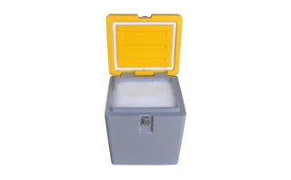 Roto-molded 30l Dry Ice Cooling Container Cooler Box With Wheels Ice ...