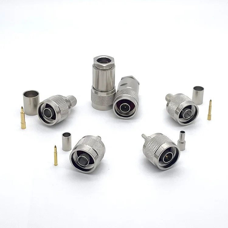 N Female Flange Square Rf Connector - Buy N Female,With Gasket,Tailpipe ...
