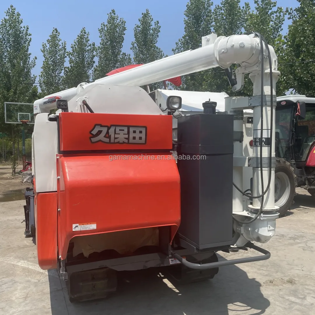 Kubota PRO688Q Used Harvester Japanese Brand Rice Wheat Corn Harvester ...