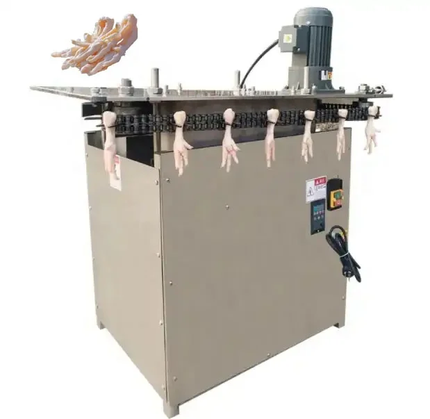 Chicken Feet Debone Machine / Boneless Chicken Feet Paws Claws Machine ...