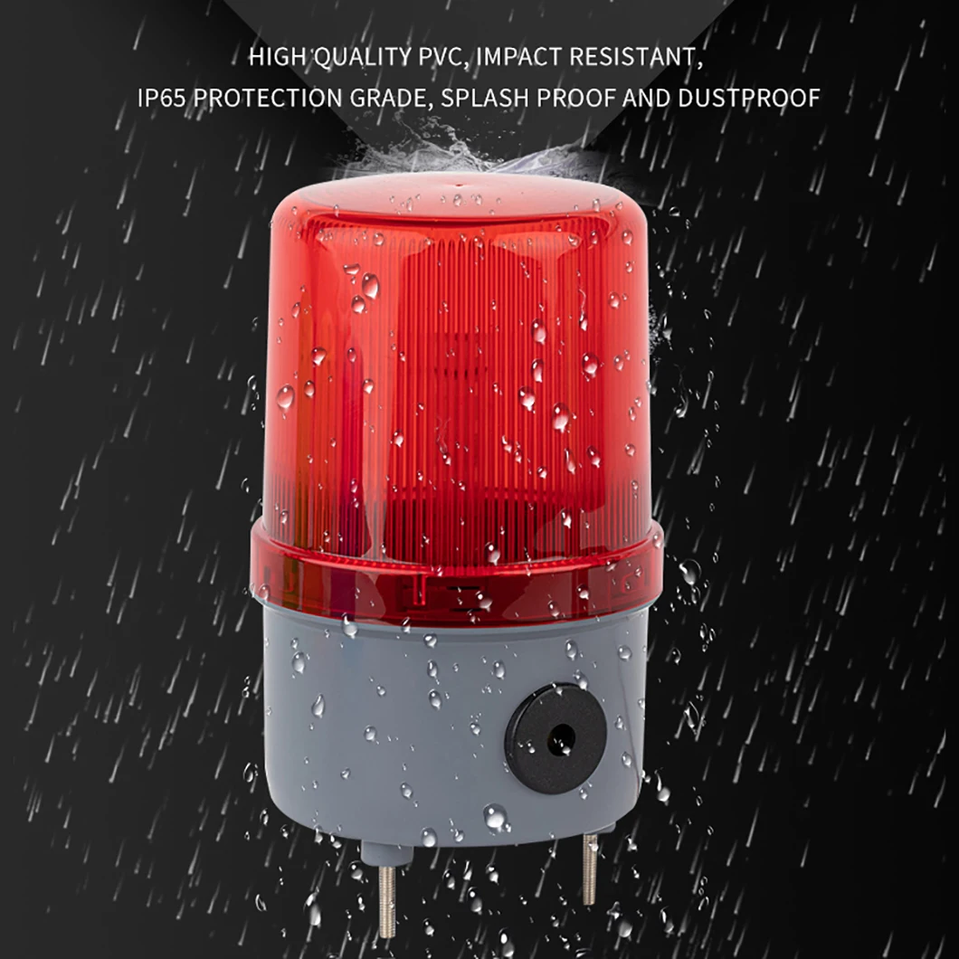 Plastic Housing DC24V Indicator Signal Warning Light