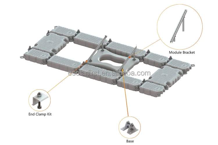 Solarfirst Floating Mount System - 1MW Power Plant Design