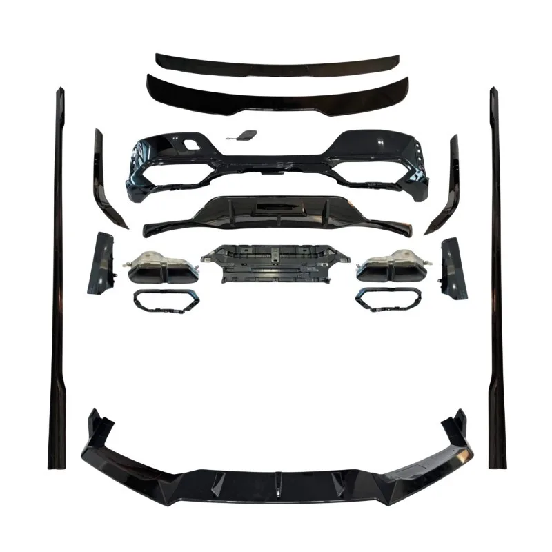 Black Samurai Body Kit Is Suitable for BMW G70 7 Series G70 Tail Side ...