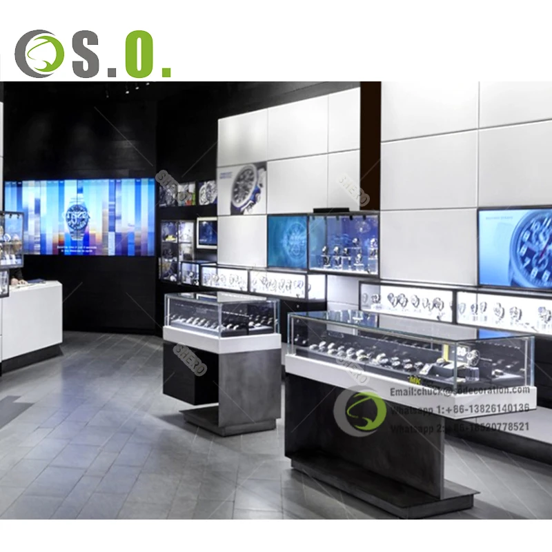 Watch Showcase Rotating Watch Display Showcase Watch Showcase Display ...