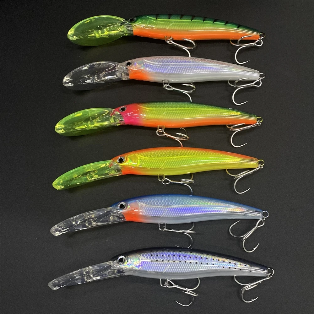 Topright M130 160mm 77g Deep Diving Saltwater Trolling Lure For Tuna ...