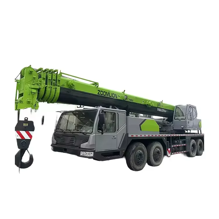 Ztc700v 70t Heavy Duty Mobile Truck Crane Six Hydraulic Lattice Boom ...