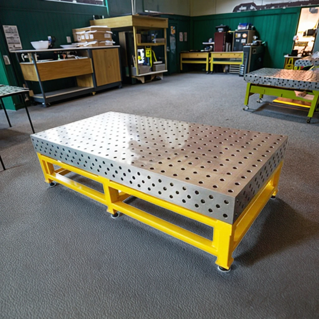 Steel or Cast Iron Portable Welding Table - Best Quality