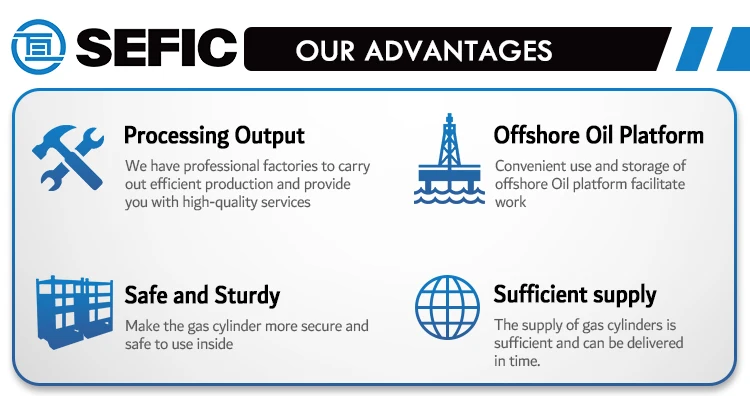 Offshore Gas Cylinder Rack - DNV 2.7-1 Standardized Storage