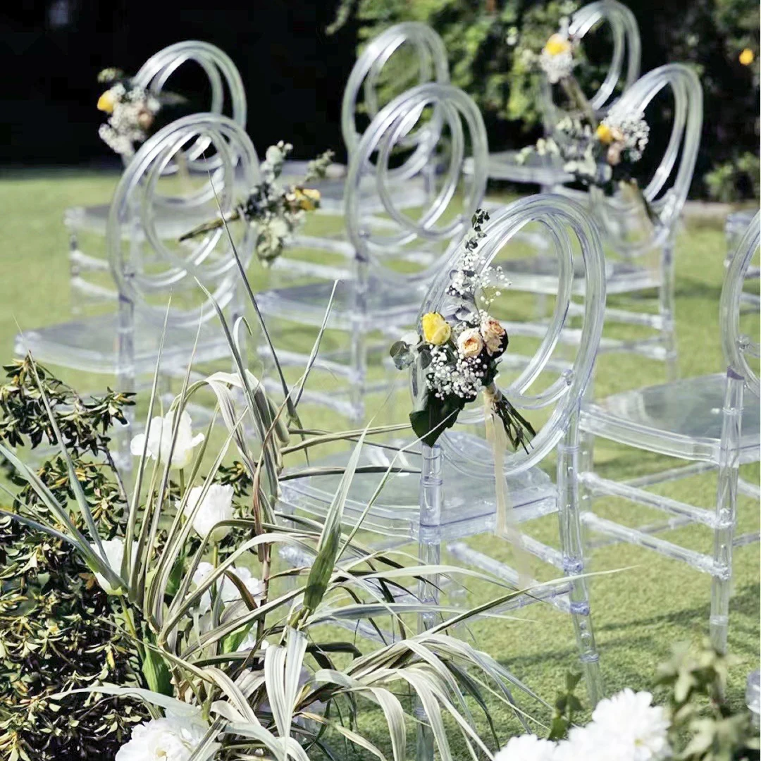 Luxury Transparent Phoenix Chair Clear Crystal Resin Acrylic For Hotel ...