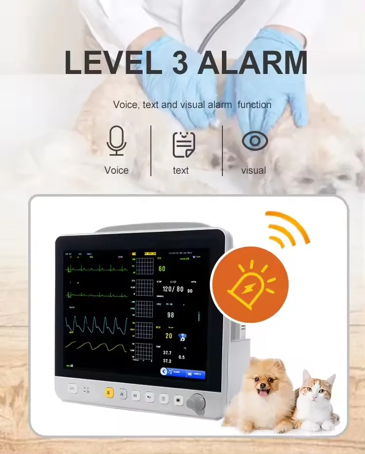 Factory Export Cardiac Monitor Defibrilator Vital Signs Monitor China ...