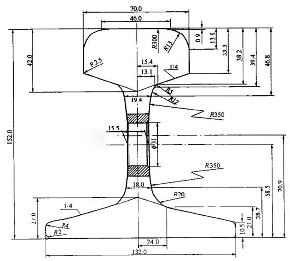 Wholesale Hot Rolled Grooved Heavy Rail And Special Steel Crane Power ...