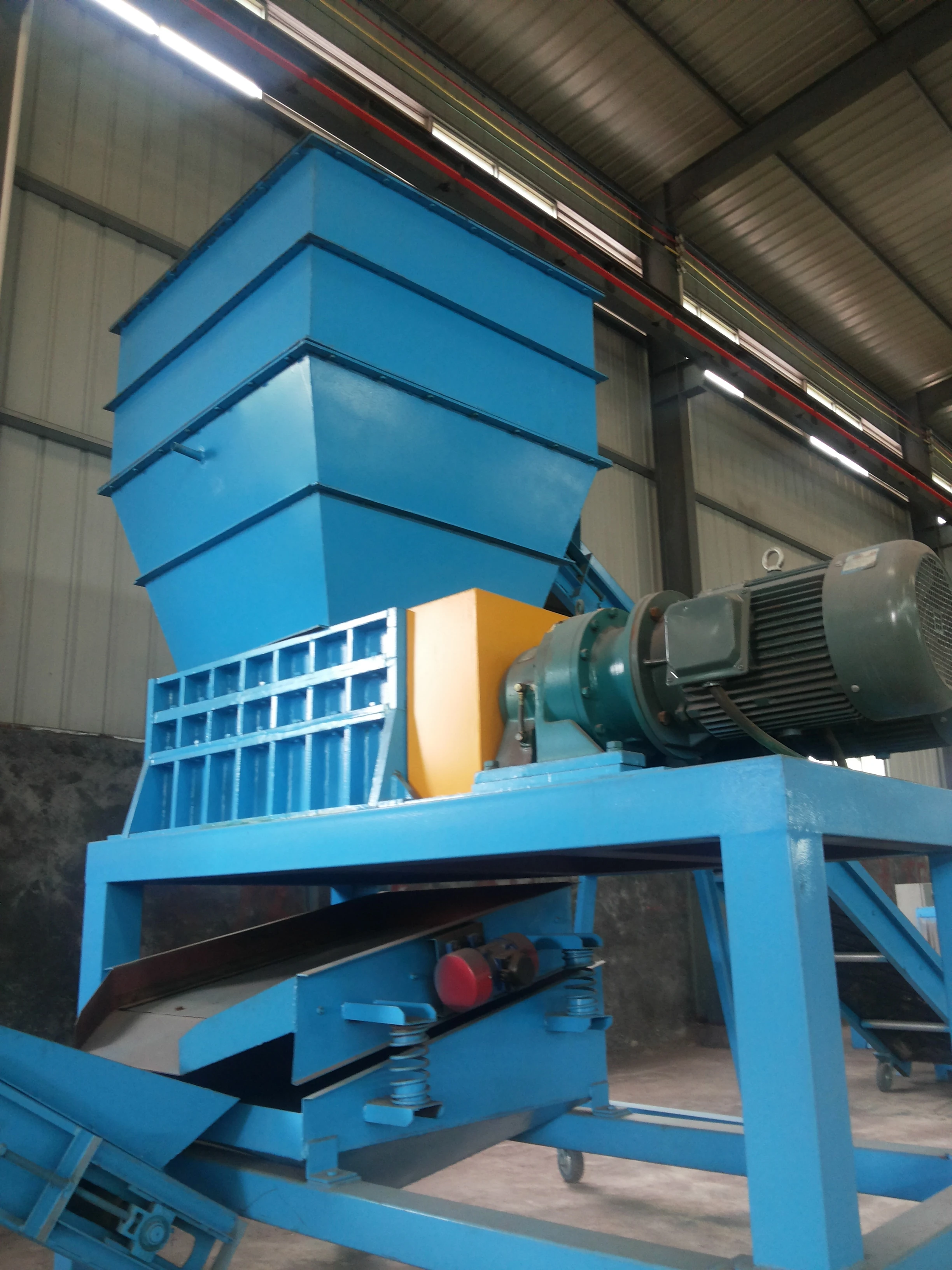 Fully Automated Waste Copper Cable Crusher Separation Line Scrap Copper ...