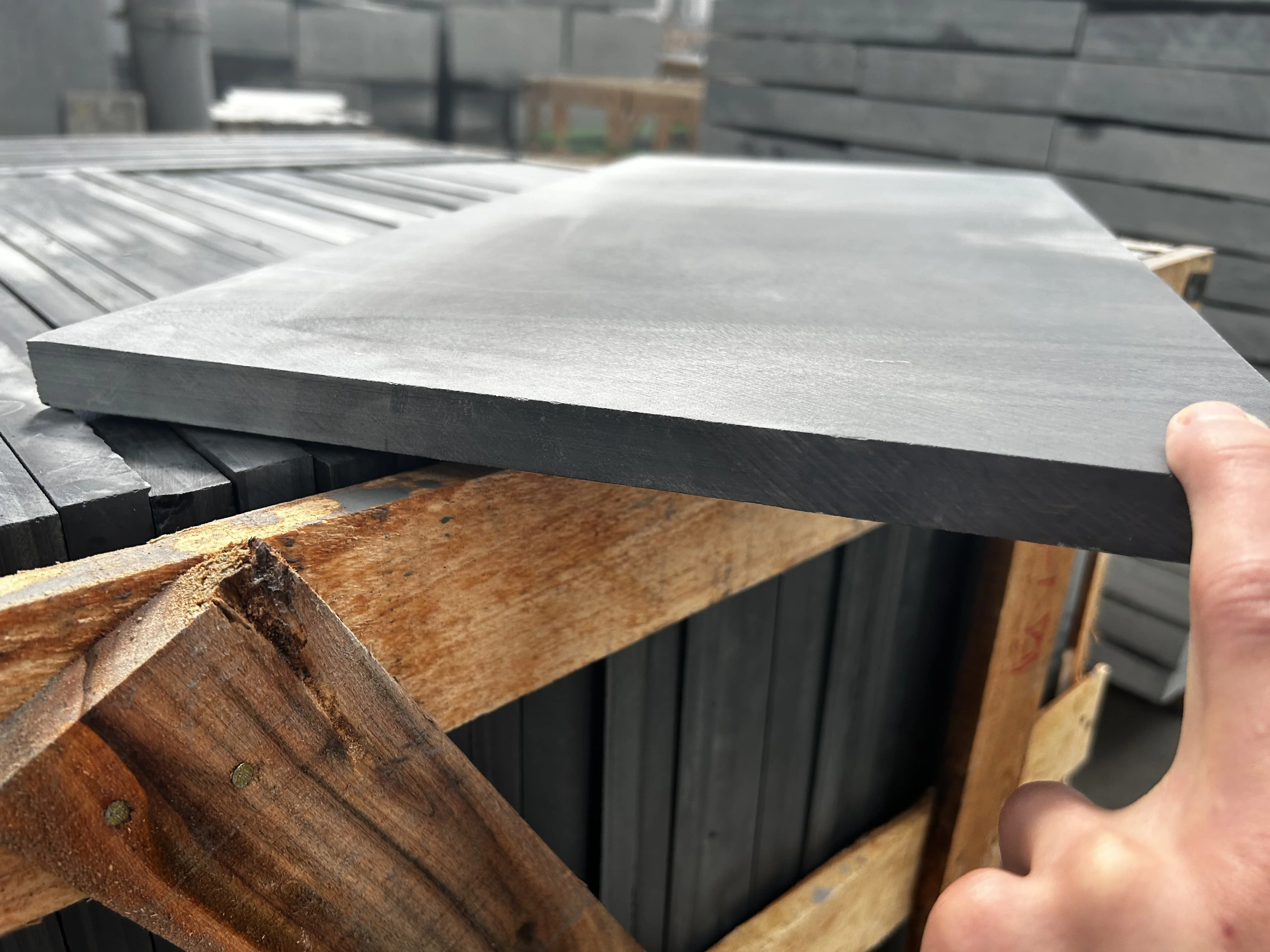 Black Slate Stone Black Slate Tile Flooring Cheap Patio Paver Stones ...