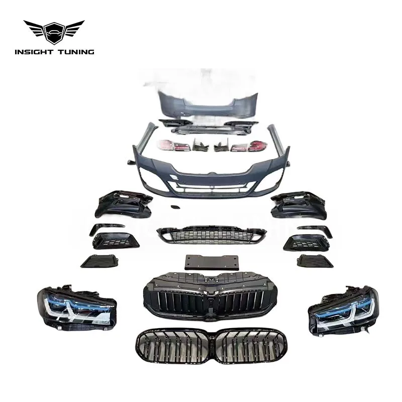 Insight Tuning Rear Diffuser Tail Lamp Bodykit For Bmw G30 Pre Upgrade ...