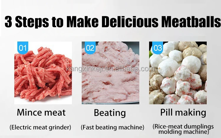 Manual Kibbeh Express 9 Holes Home Meatball Maker Beef Meat Ball ...