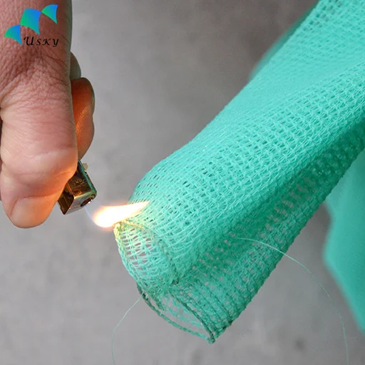 Construction Safety Debris Netting Fire Retardant Temporary Scaffold ...