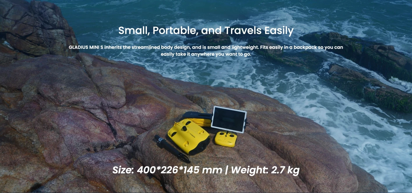 Chasing Gladius Mini S With Robotic Arm Underwater Drone Rov Diving ...