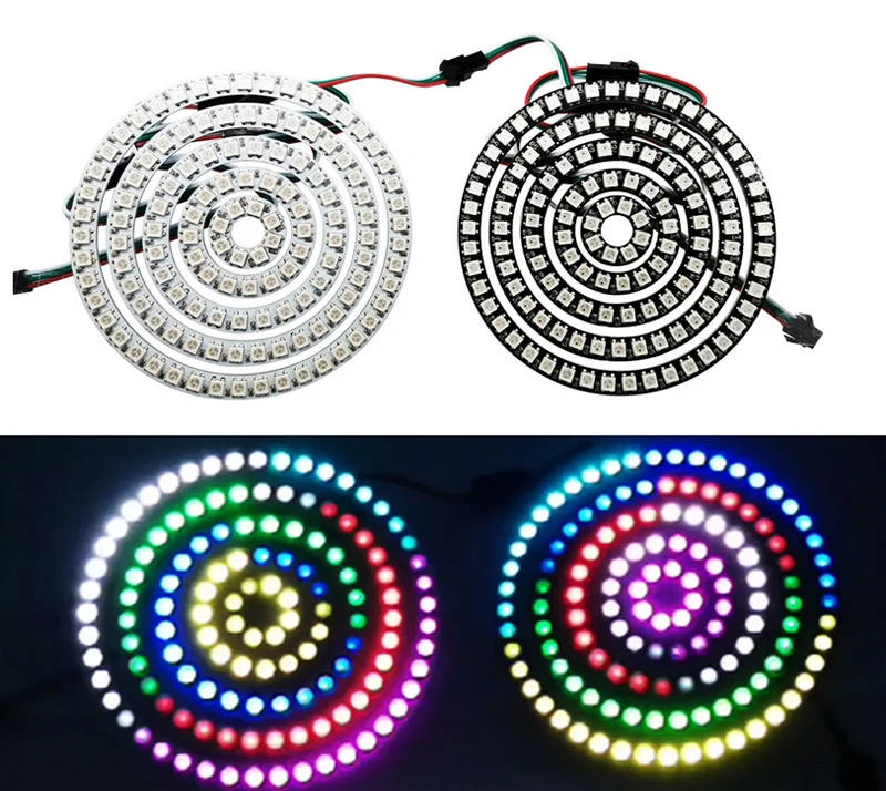 WS2812B Pixel Individually Addressable Ring - Full Color LED