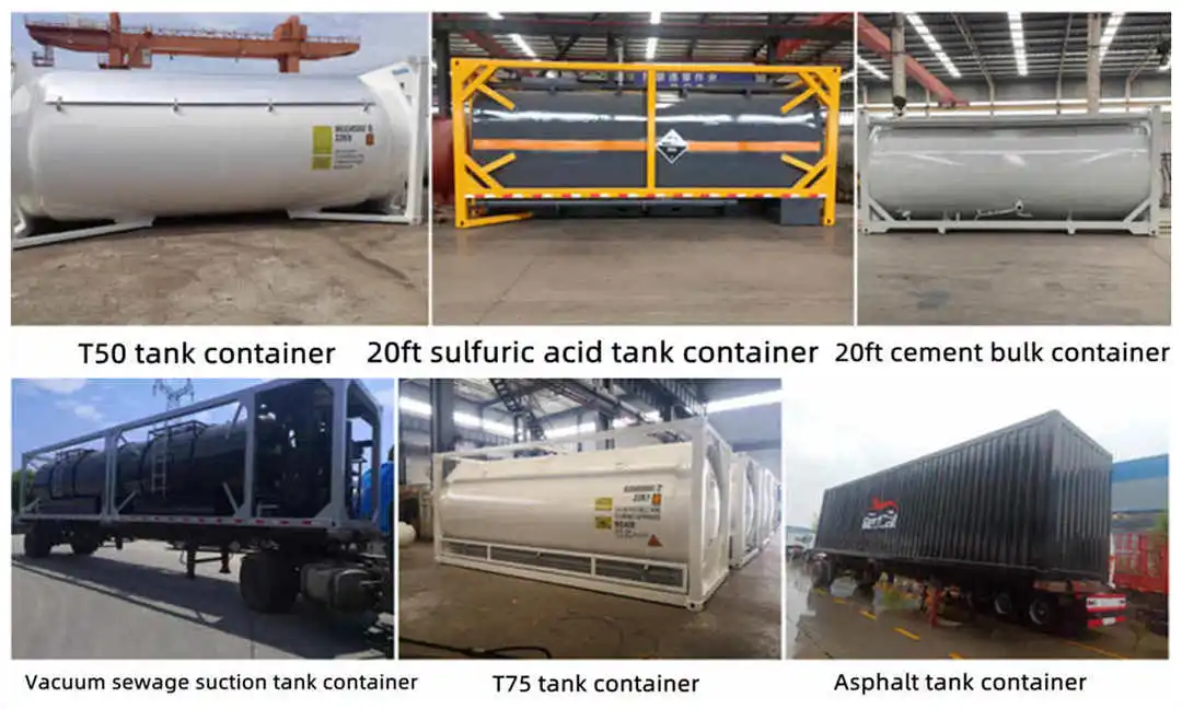 40ft T50 Tank Container - Ideal for LPG Gas Transportation