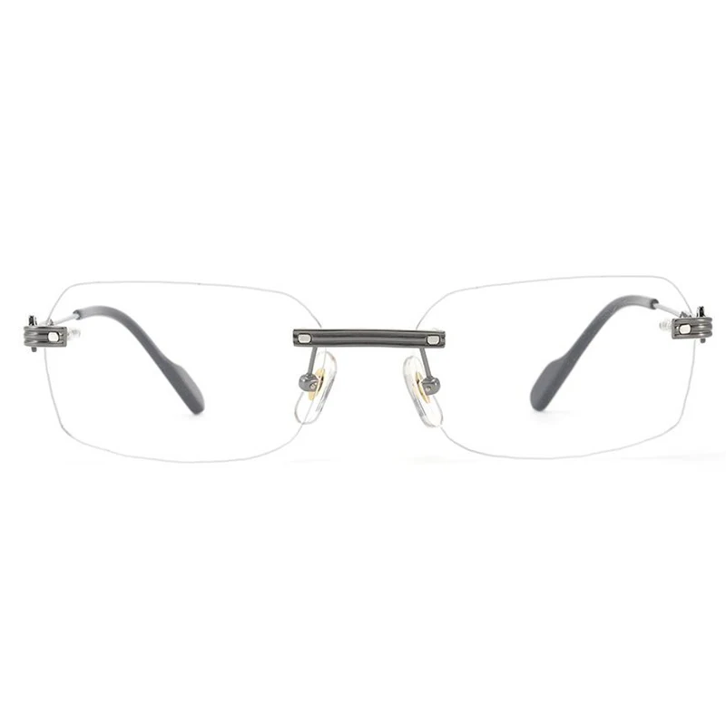 Rimless Pure Titanium Ultralight Optical Frames for All