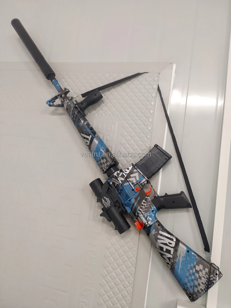 Electric Gel Gun Toy M16 - Safe, Fun Shoot Game for Adults