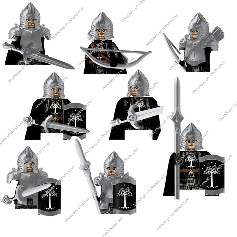 Alibaba.com: KT1014 KT1015 Medieval Castle Knight Figure Mini Building ...