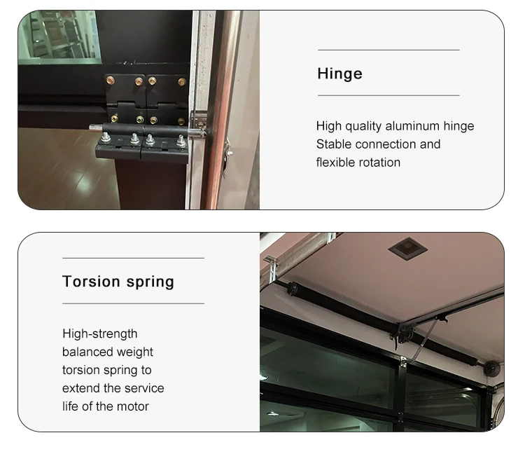 Modern Aluminum & Glass Automatic Garage Door Opener - OEM | Wholesale