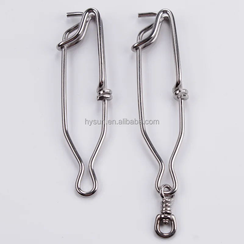 Longline Fishing Stainless B Type Snap With Bl Swivel Shark Clips ...