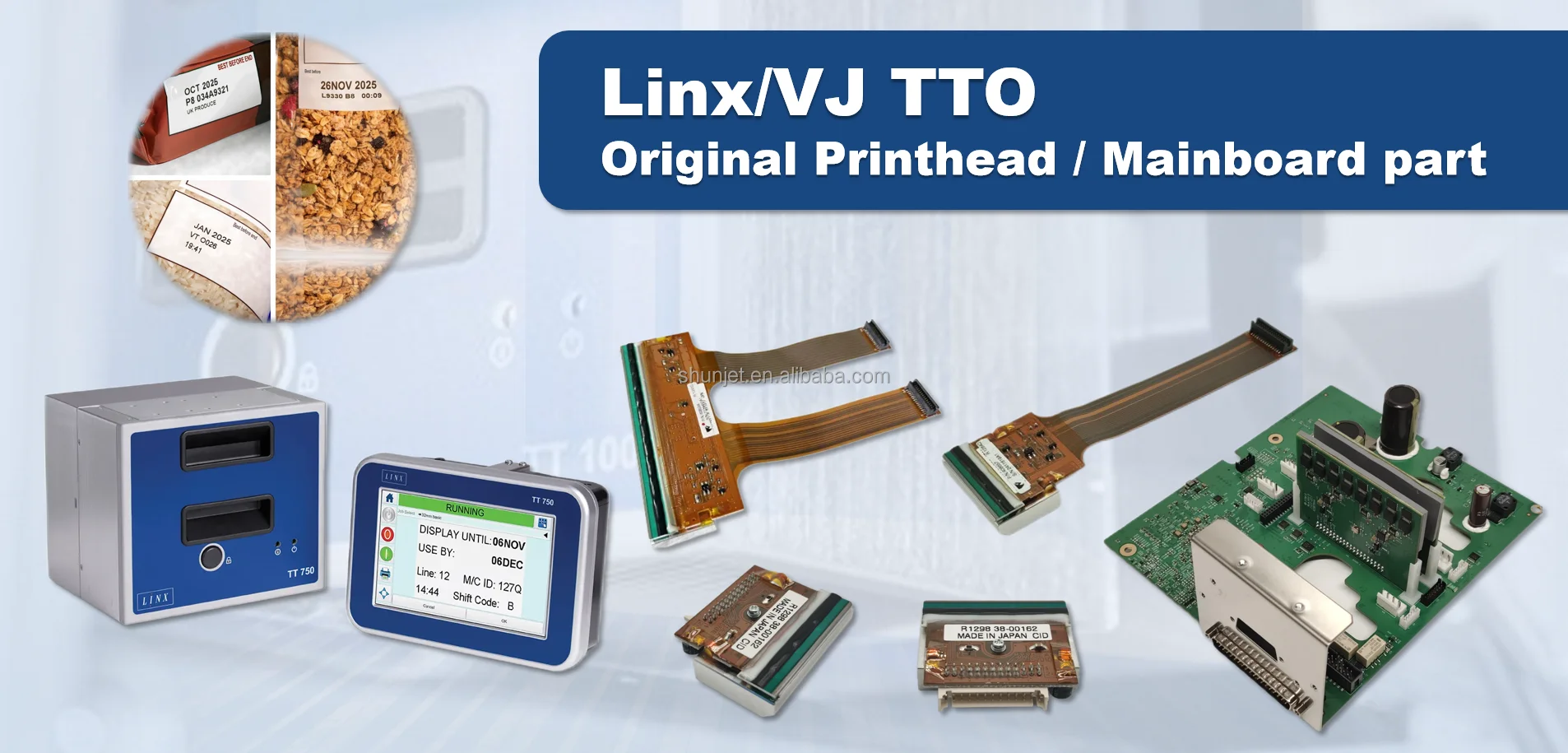 Original Linx Tto Videojet 6330 6210 Tto Printhead 407933 403325 408657 For Tto Printer Thermal ...