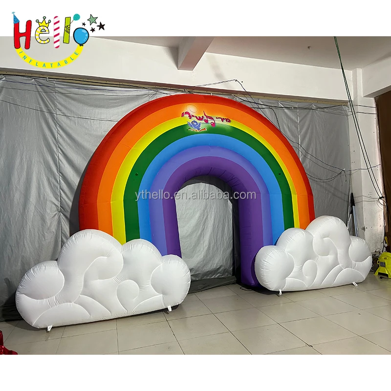 New Design Inflatable Cloud Arch Inflatable Rainbow Arch - Buy ...