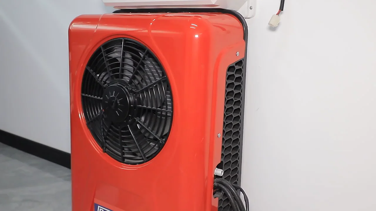 12v 24v Battery Powered Sleeper Cabin Air Conditioner Outside Machine ...