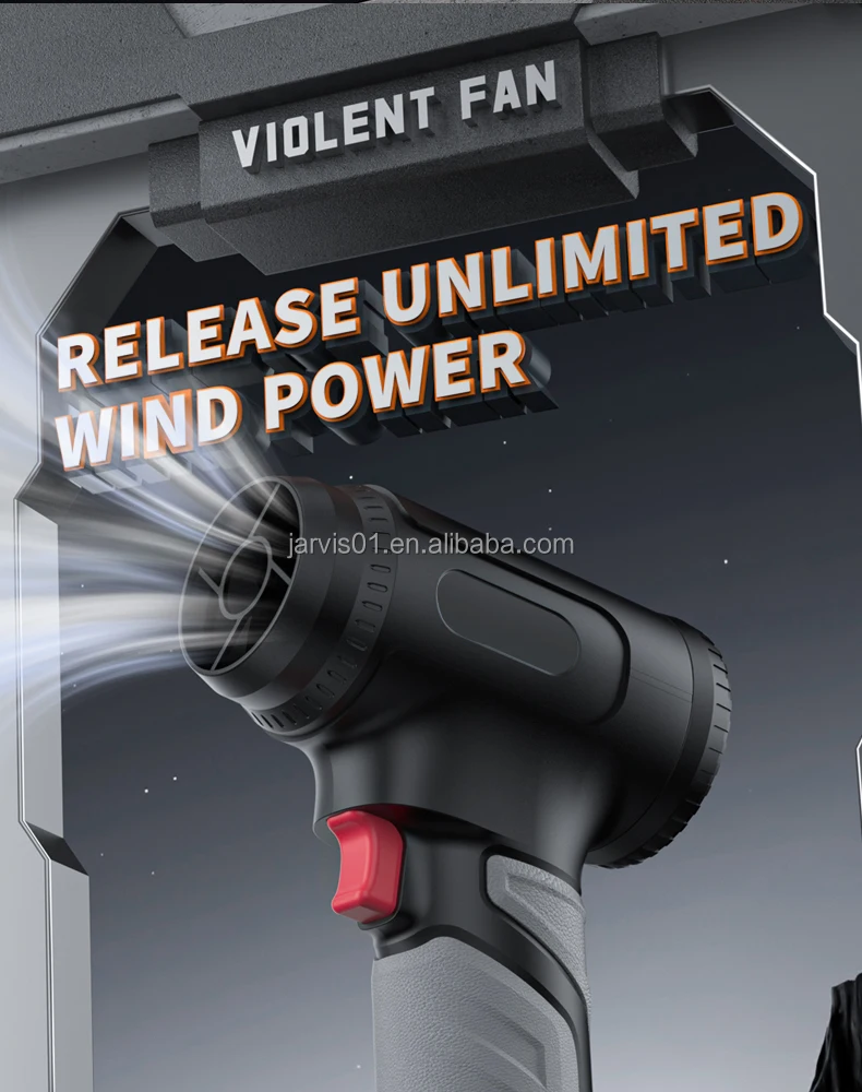 Jarvis Turbo Jet Fan - Versatile Air Blower for Cleaning