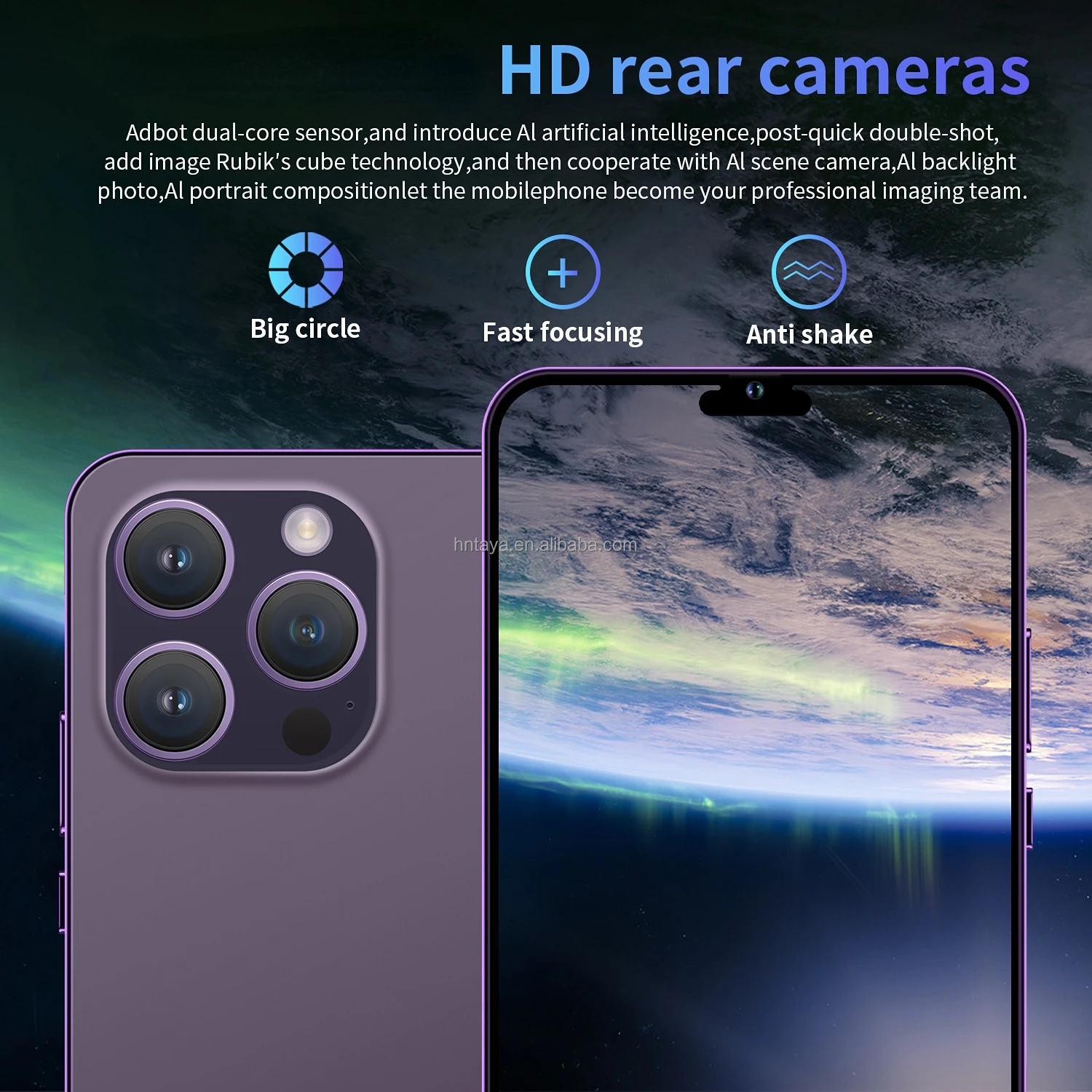 Cheap Fast Ship Brand New 14 Smart Cell Phone Unlocked Big Screen ...