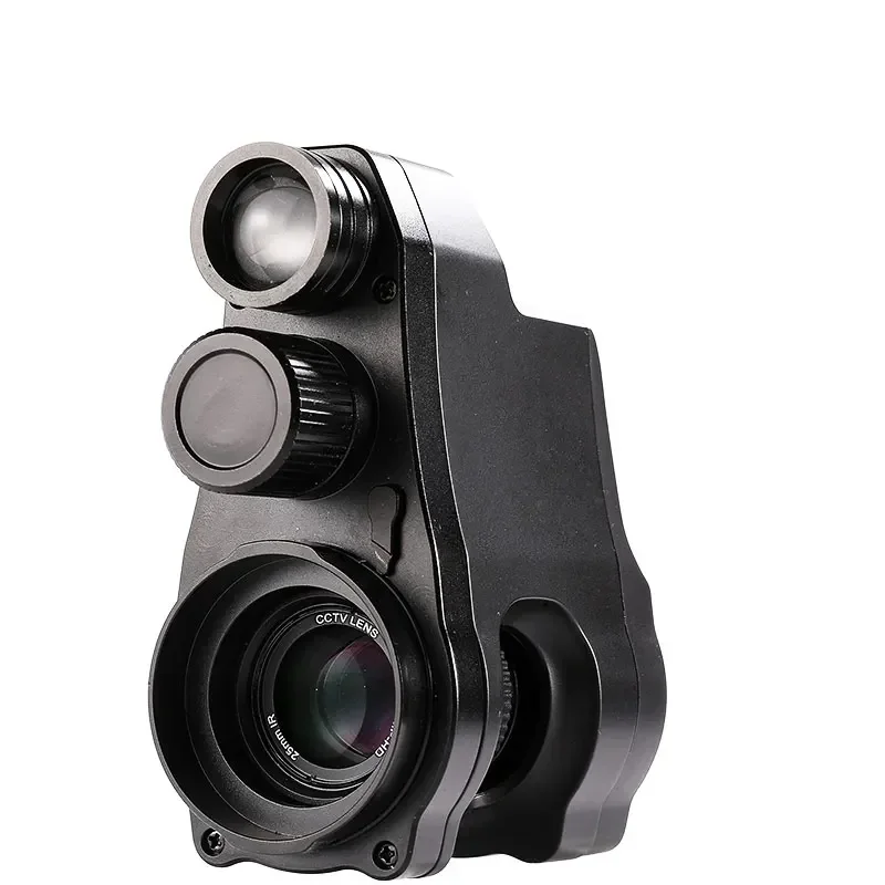 NV4A Infrared Night Vision Monocular - 4X Zoom HD Video, 300M Range ...