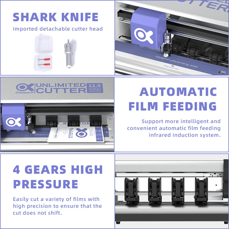 Oopspark Screen Protector Cutting Machine - Precision & Efficiency