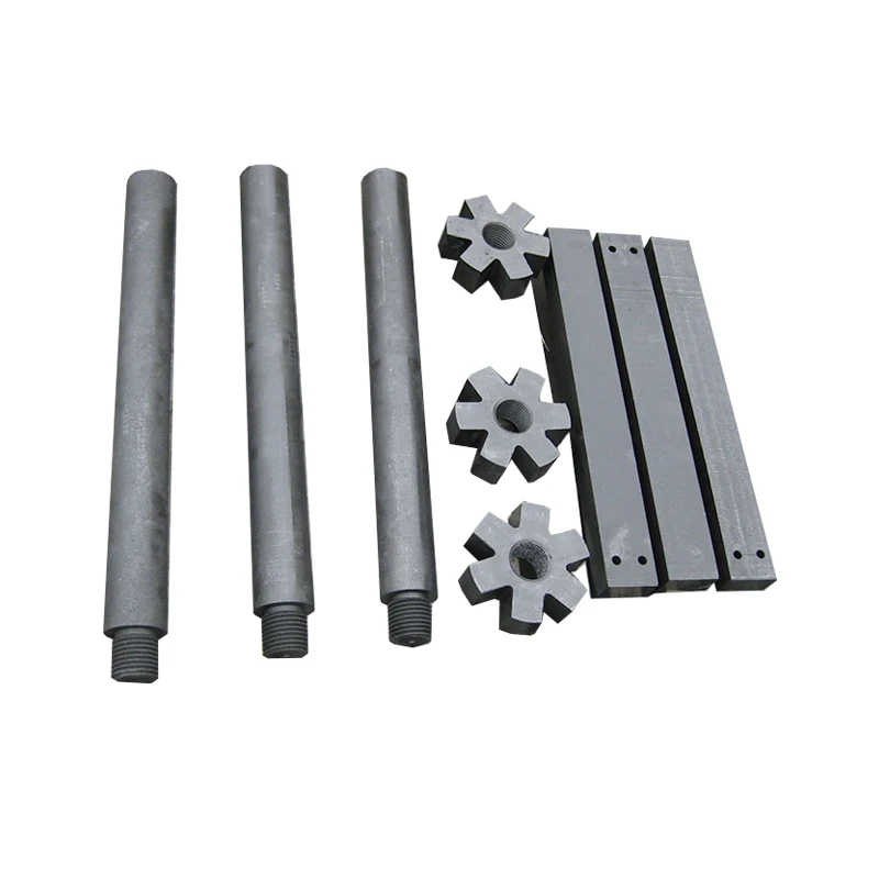 Graphite Rotor And Impeller And Shaft Devices For Aluminium Degassing ...