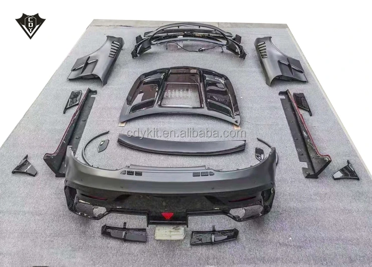 Black Series Style Body Kit for Mercedes GT AMG