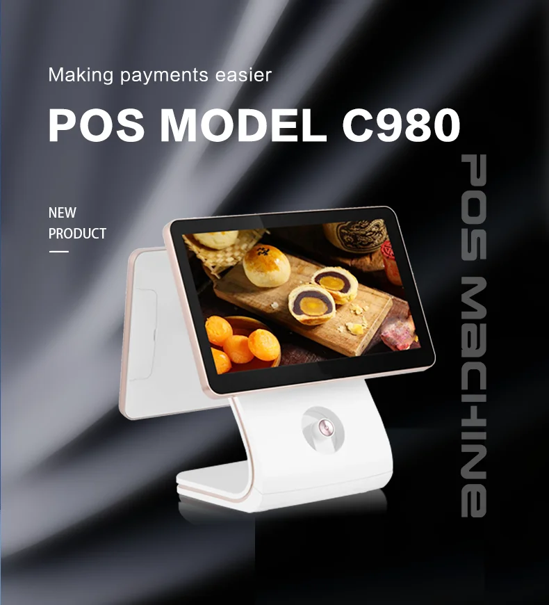 All-In-One Cash Register POS System With Bar Code Scanner I3 POS ...