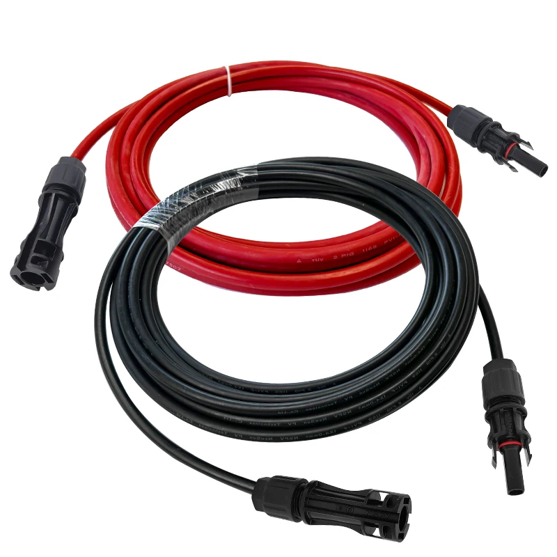 Customized Solar Cable Harness Ip68 Waterproof 1000v Twin Extension ...
