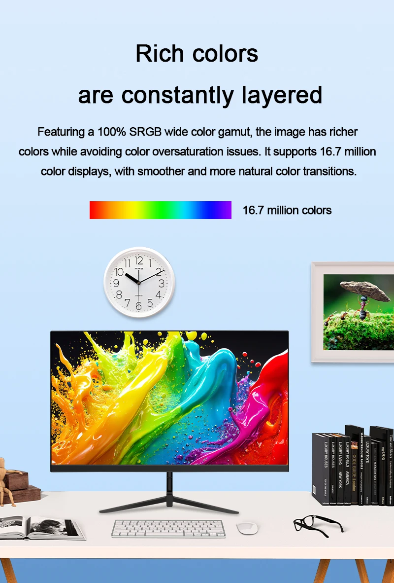 Wholesale Gaming Monitors Led Lcd Computer Screen Display Desktop With ...