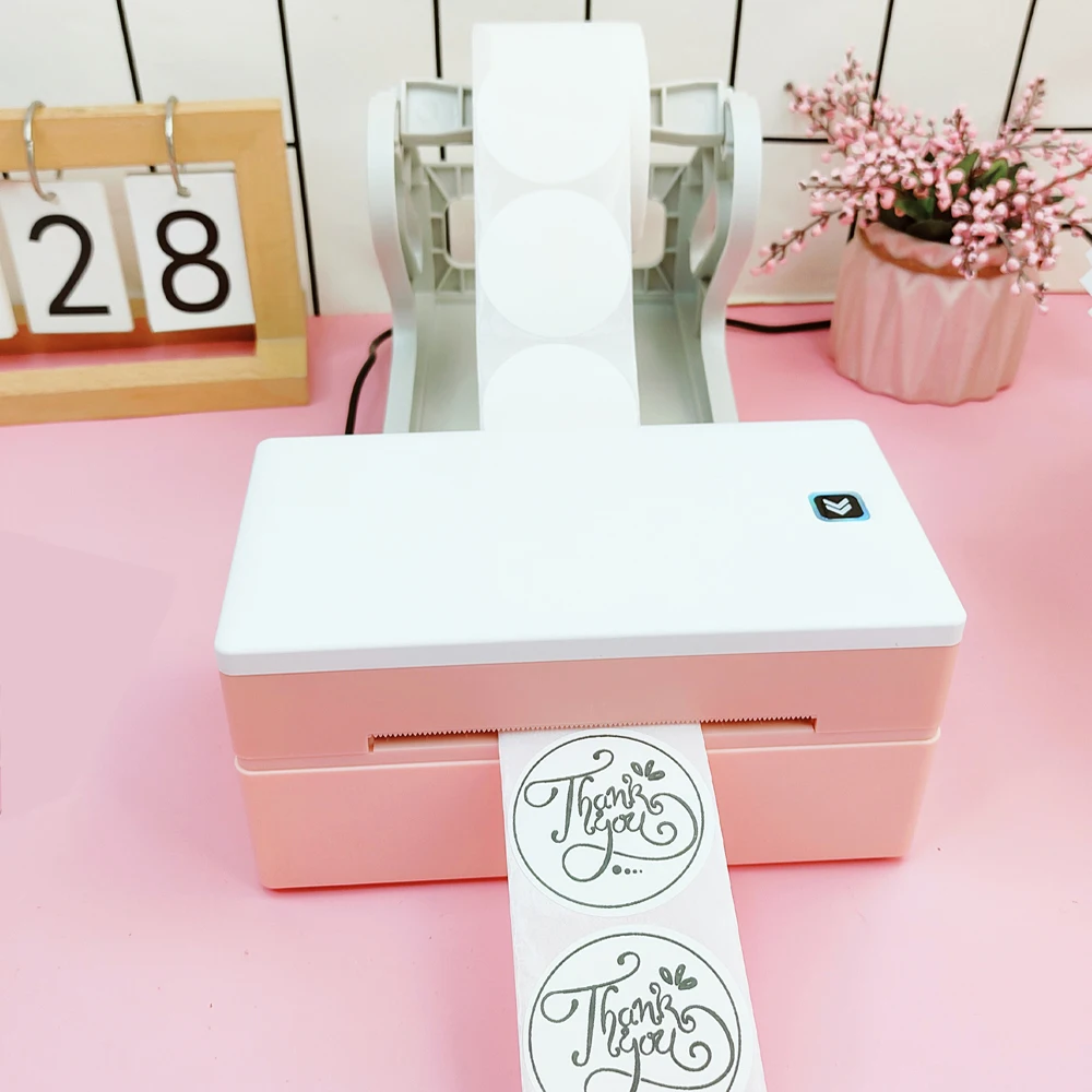 Tik Tok Thermal Mini Receipt & Shipping Label Desktop Printer 40-110mm ...