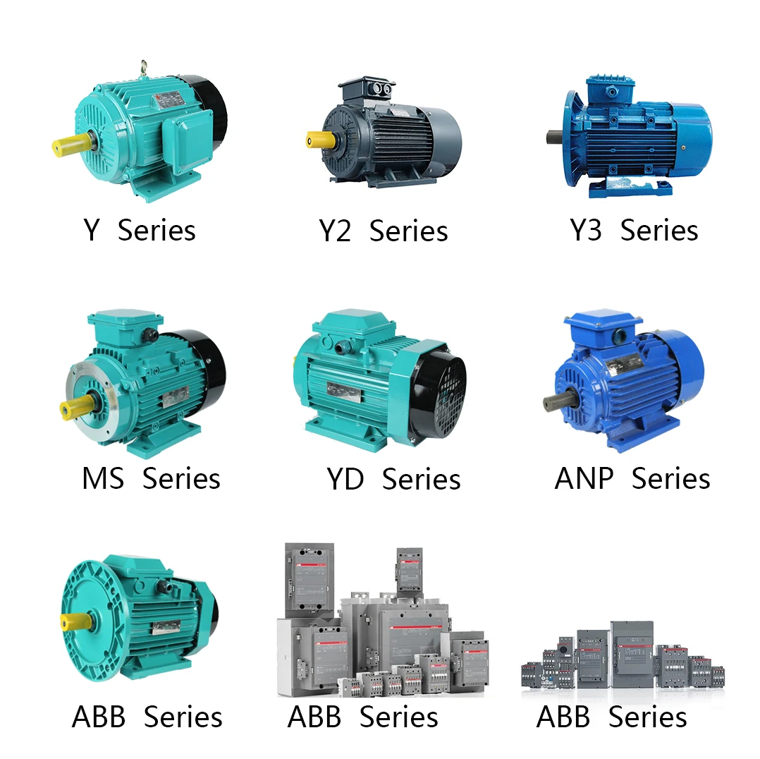 Y2 Ie2 Three Phase Asynchronous Engine Ac Motor 7.5 Kw 1.5kw 3kw 5kw ...