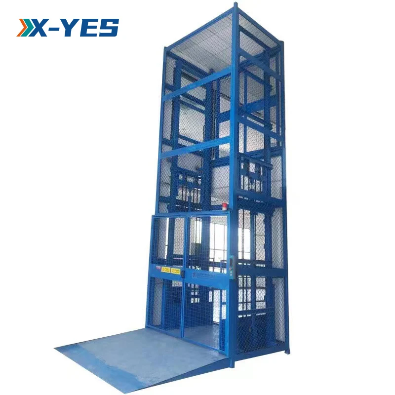 Vertical Lifter Elevator Conveyor Continuous Vertical Conveyor Freight ...