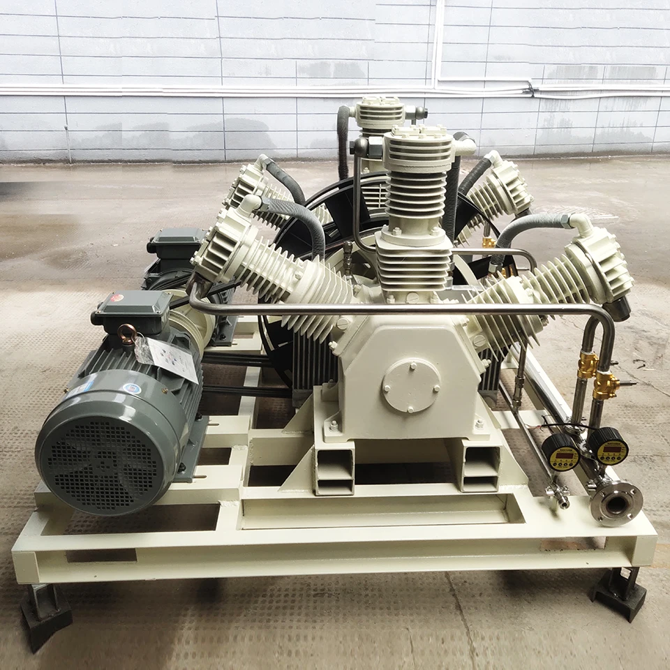 Azbel High Quality Booster Compressor 200 bar Water Cooling Nitrogen ...
